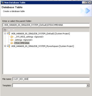 Create SAP HANA Table - HDB Table Method- SAP HANA Tutorial