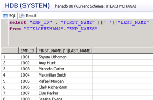 Complete SAP HANA SQL Script Tutorial (5/9)- String Functions