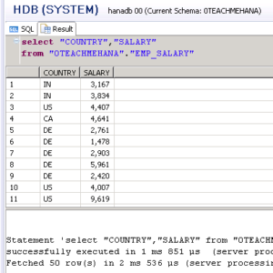 Complete SAP HANA SQL Script Tutorial (4/9)- GROUP BY,IN,BETWEEN