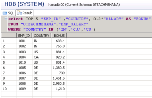 Complete SAP HANA SQL Script Tutorial (9/9)- SQL JOIN & SQL UNION