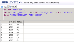 Complete SAP HANA SQL Script Tutorial (5/9)- String Functions
