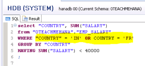 Complete SAP HANA SQL Script Tutorial (4/9)- GROUP BY,IN,BETWEEN